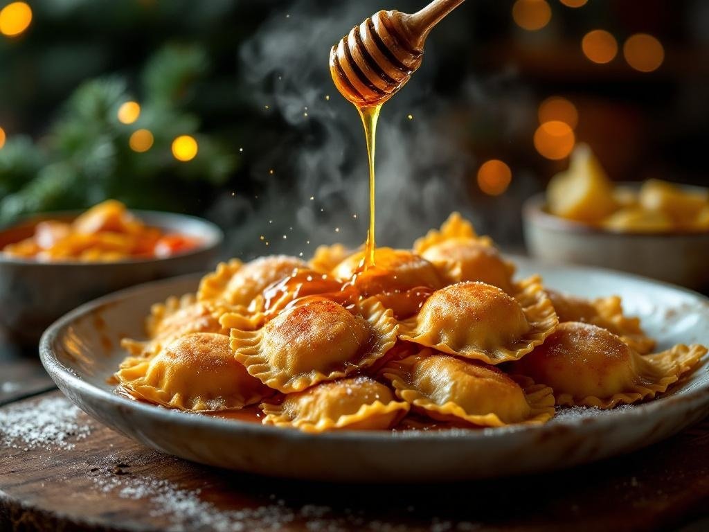 Spicy Hot Honey Fried Ravioli Perfect for the Holidays - The Kitchens Aid